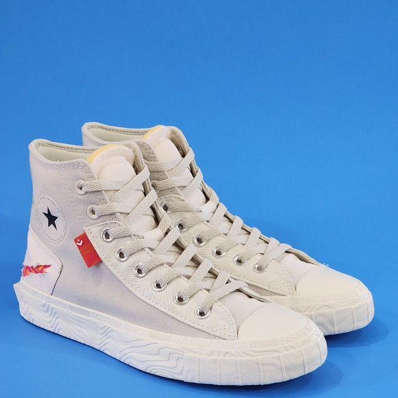 Converse | Shoes | Converse Ctas Hi Tear Away Light Bonevintage White ...